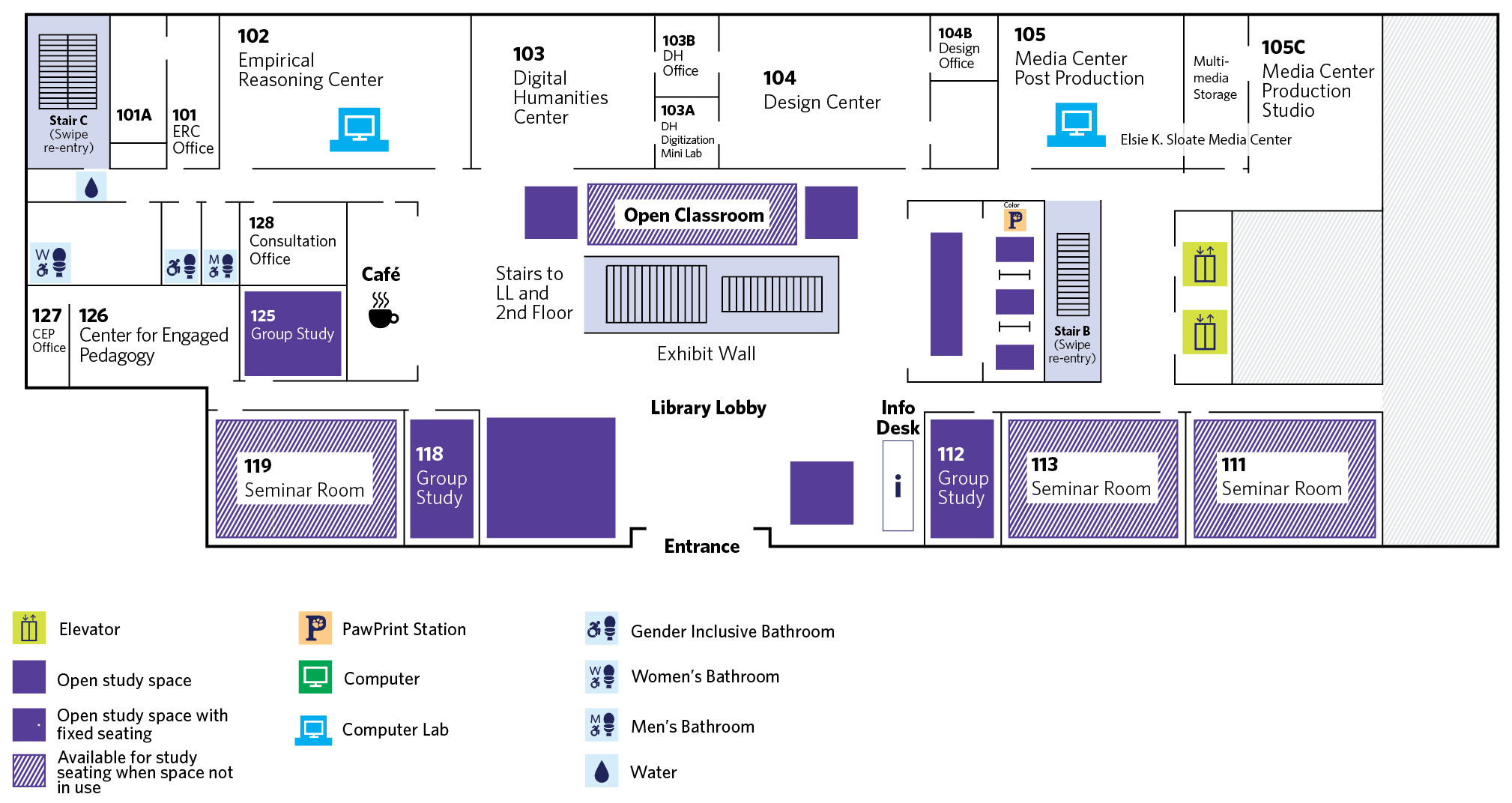 Library Maps | Barnard Library