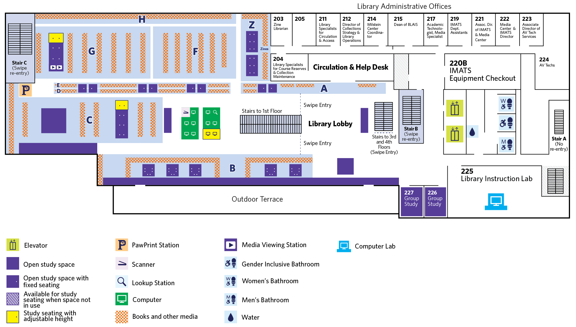 Library Maps | Barnard Library